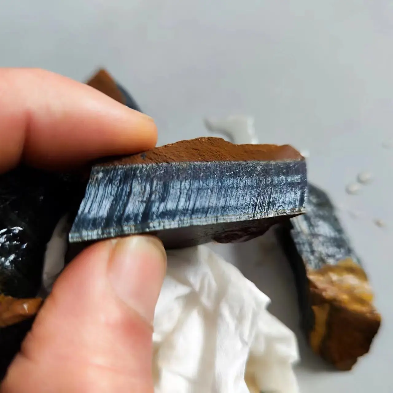 Natural-Raw-Blue-Tiger-eye-Stone-Crystal-Stone-Energy-Healing-Specimen ...