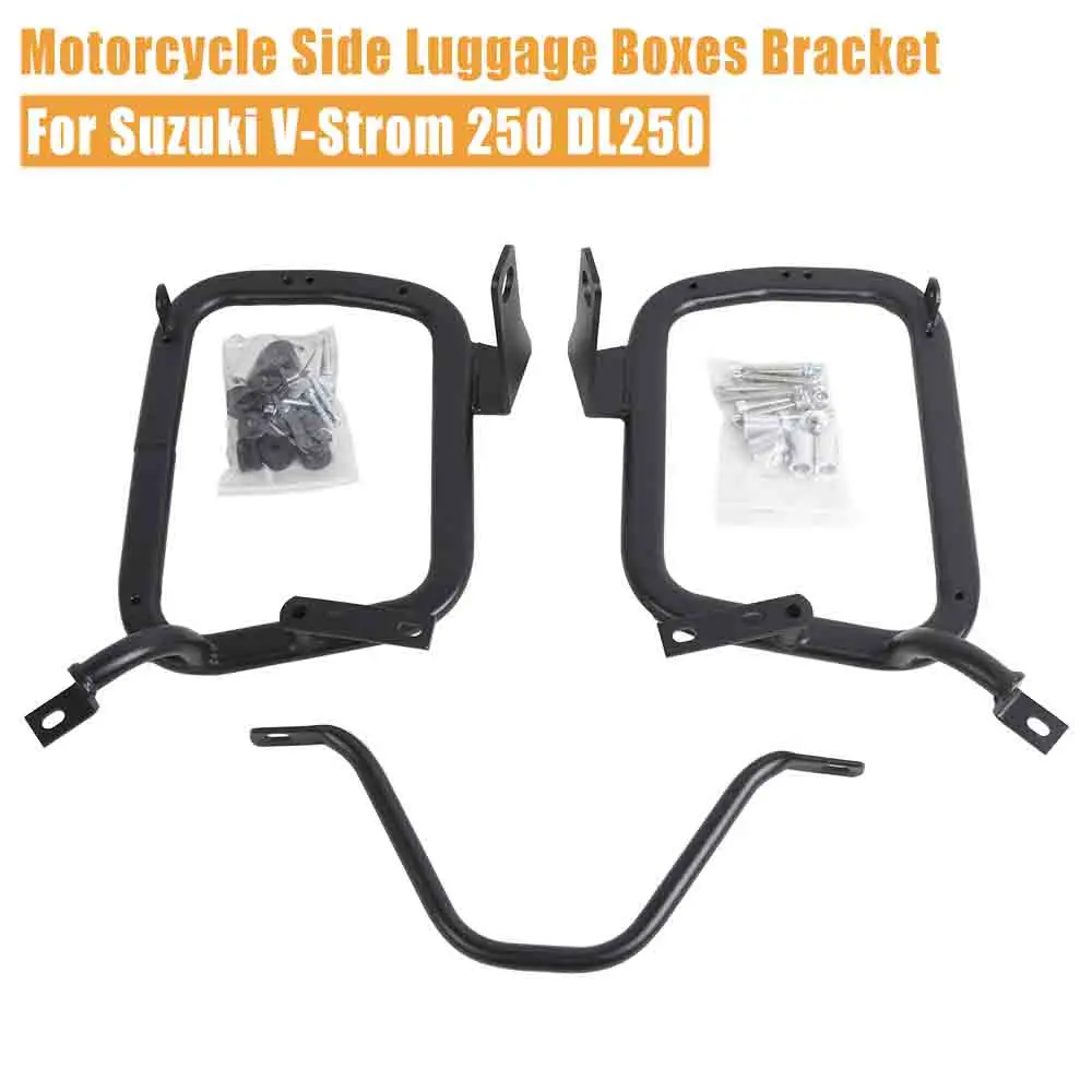 For-Suzuki-V-strom-250-DL250-Vstrom250-Motorcycle-Side-Box-Luggage-Bracket-Rack-Saddlebag-Frame ...