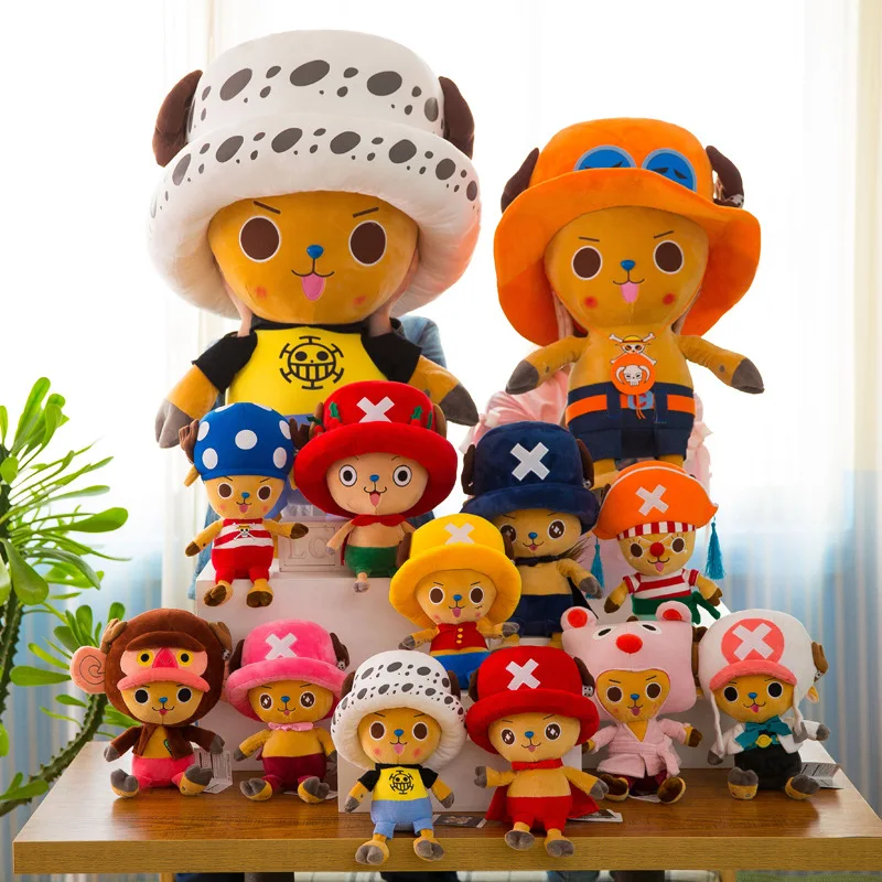 55CM-Cartoon-One-Piece-Plush-Toys-Chopper-Plush-Doll-Stuffed-Anime-Cute ...