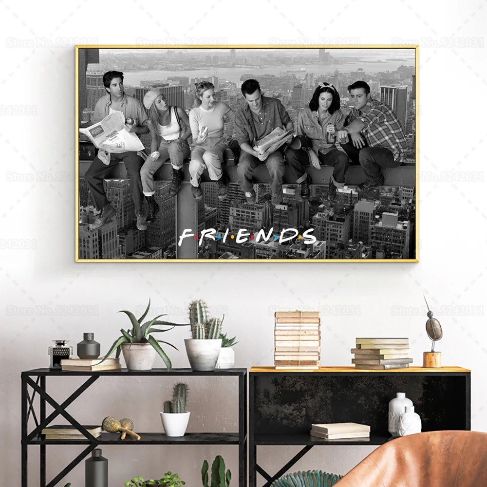 Friends Tv Show Black And White