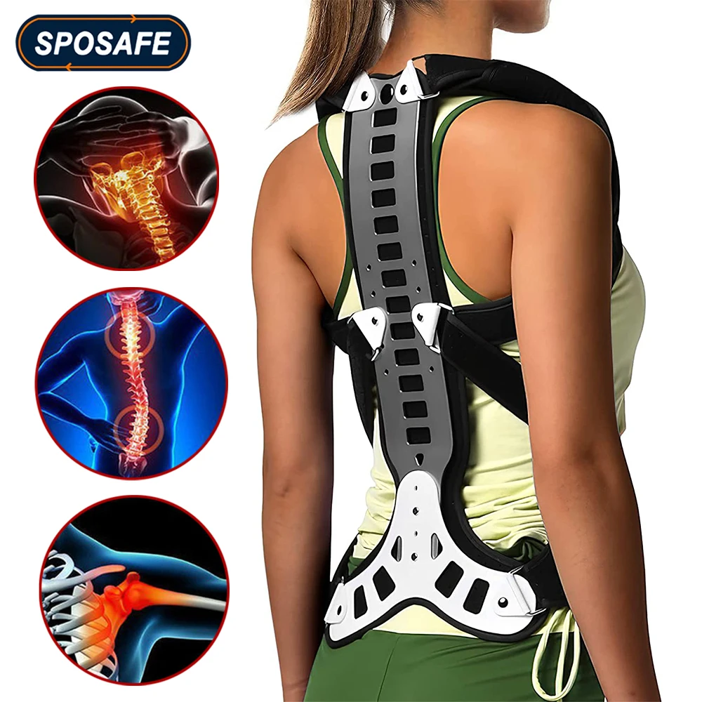Back Pain Relief Posture Corrector - Spine Back Support Brace Posture ...