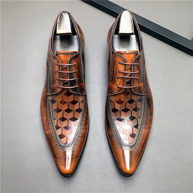 Pointed-Toe-Men-s-oxford-Shoes-Italian-Genuine-Leather-Shoes-Formal-Men ...