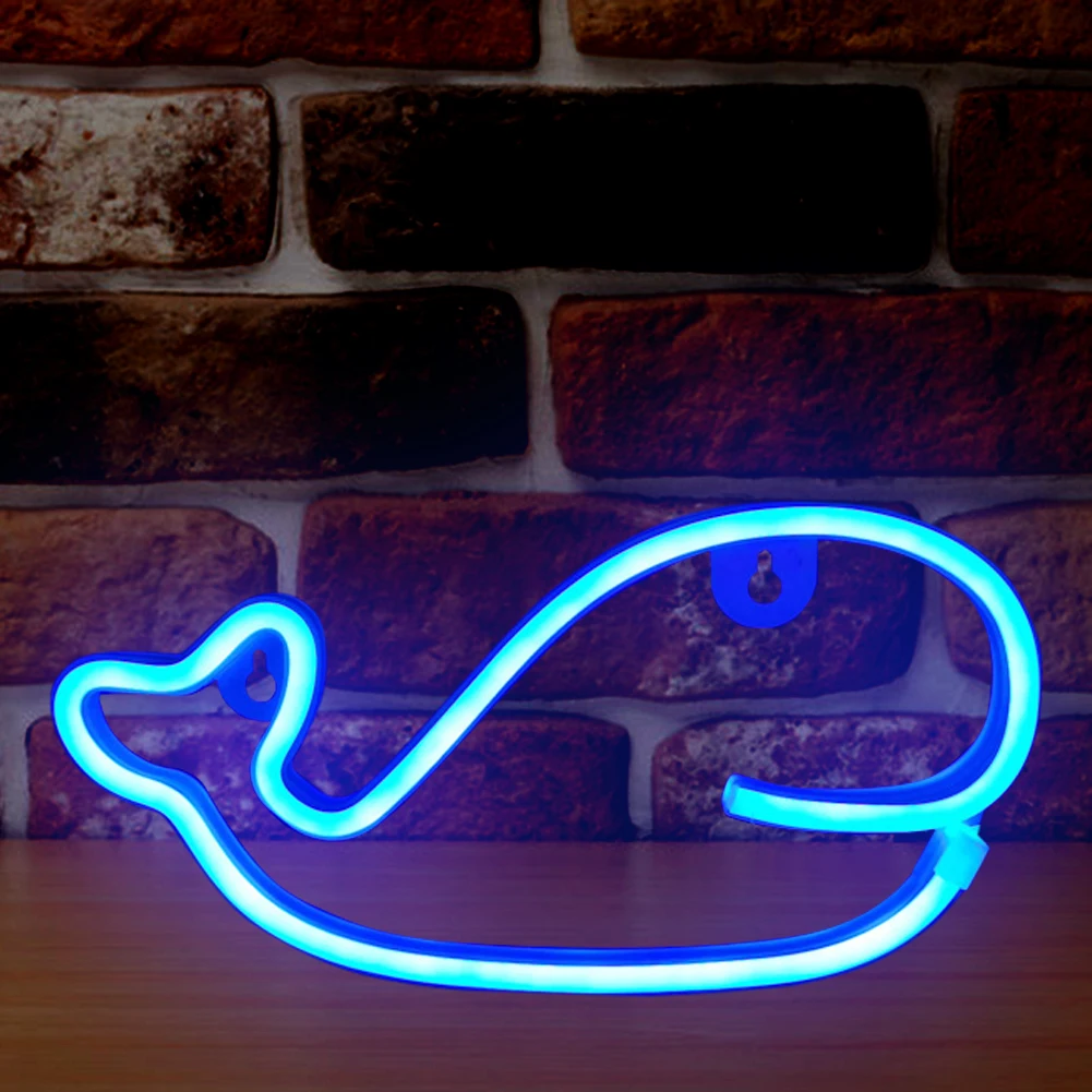 LED Dolphin Neon Light - giftitube