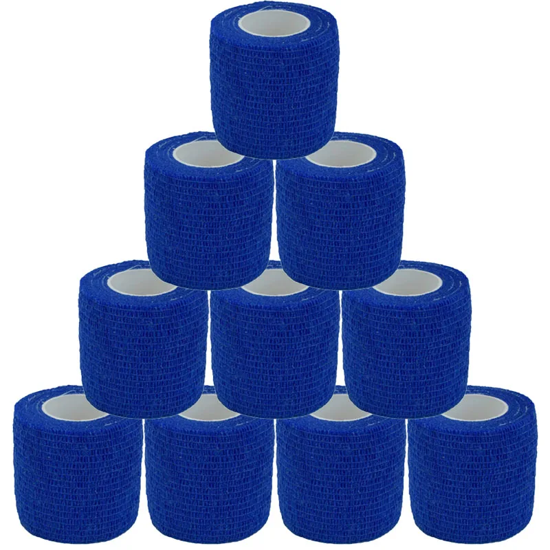Dark-blue-Sports-Self-Adhesive-Bandage-Vet-Wraps-Tape-Finger-Joints ...