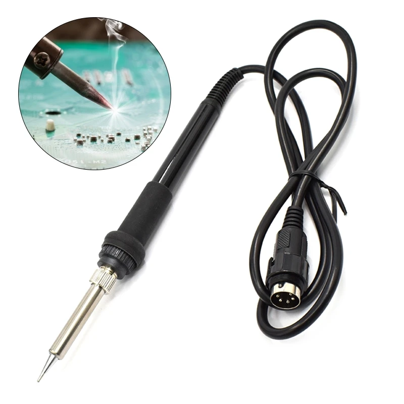 Upgraded-Replacement-Soldering-Iron-Handpiece-Handle-with-5-Pin-24V-50W ...