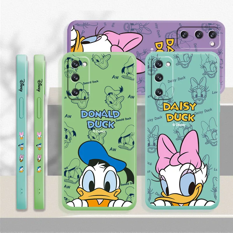 Donald Duck telefon kılıfı için Samsung Galaxy Note 20 S22 Ultra 5G S10 ...