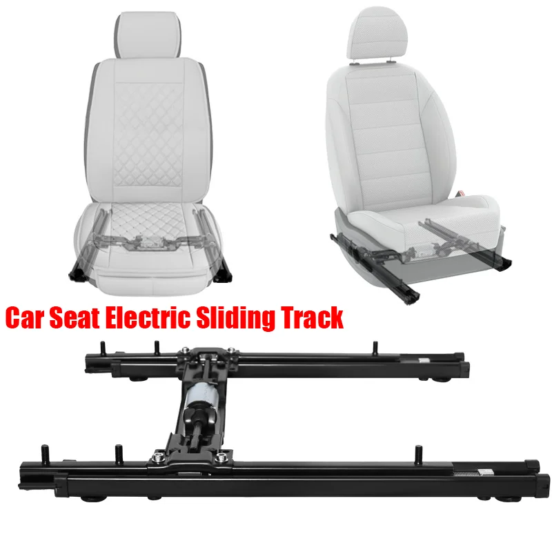 RV Universal Steel Electric Slide Rail Car Seat sliding Adjustable ...