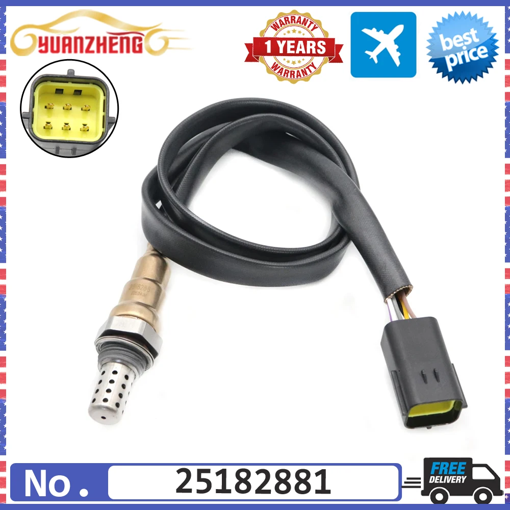 NEW Probe Air Fuel Ratio Oxygen O2 Lambda Sensor 25182881 For Opel ...