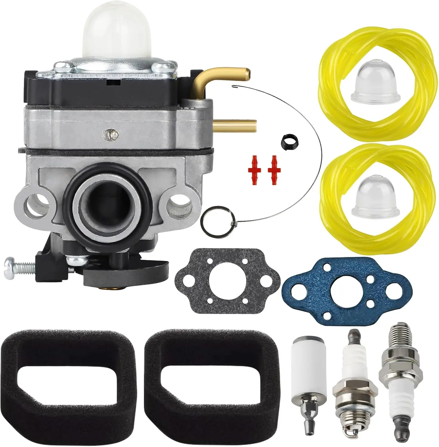 307160001Carburetor for Ryobi Full Crank 2 Cycle RY252CS Y254BCVNM ...