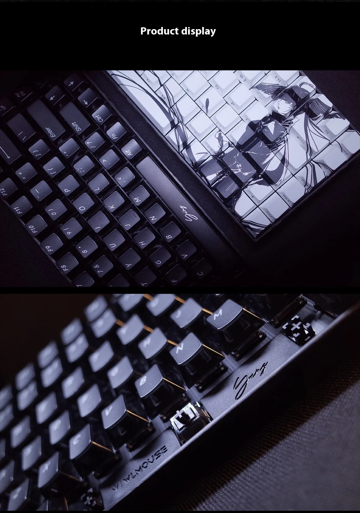 WLMOUSE Ying75 Shadow75 HE игровая клавиатура 75% | AliExpress