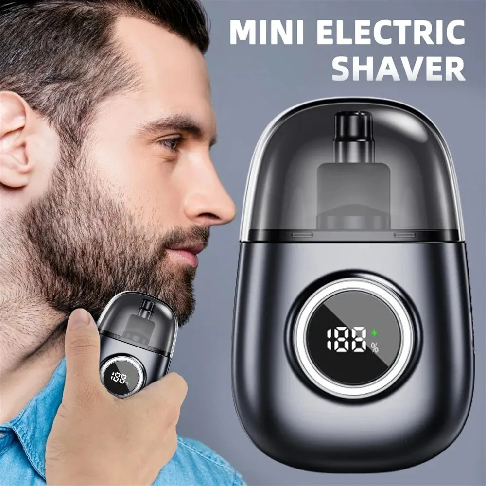 Portable-Electric-Shaver-Pocket-Electric-Razor-For-Men-Mini-Beard ...