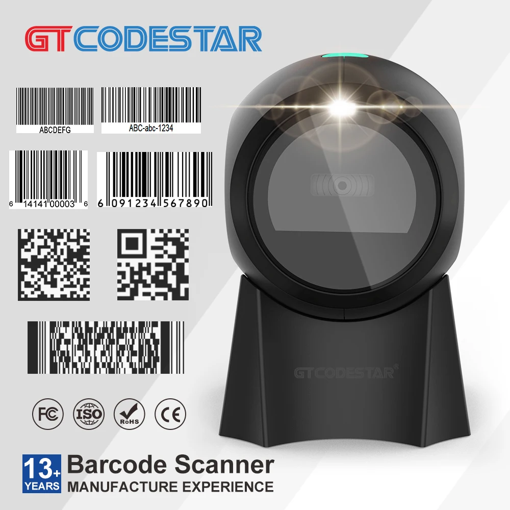 GTCODESTAR-Supermarket-Desktop-1D-2D-Barcode-Scanner-Automatic-Sensing-Scan-Qr-Code-Reader ...