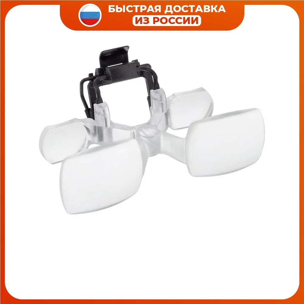 Magnifiers ESCHENBACH Galilean system clip-magnifier with glasses mount ...