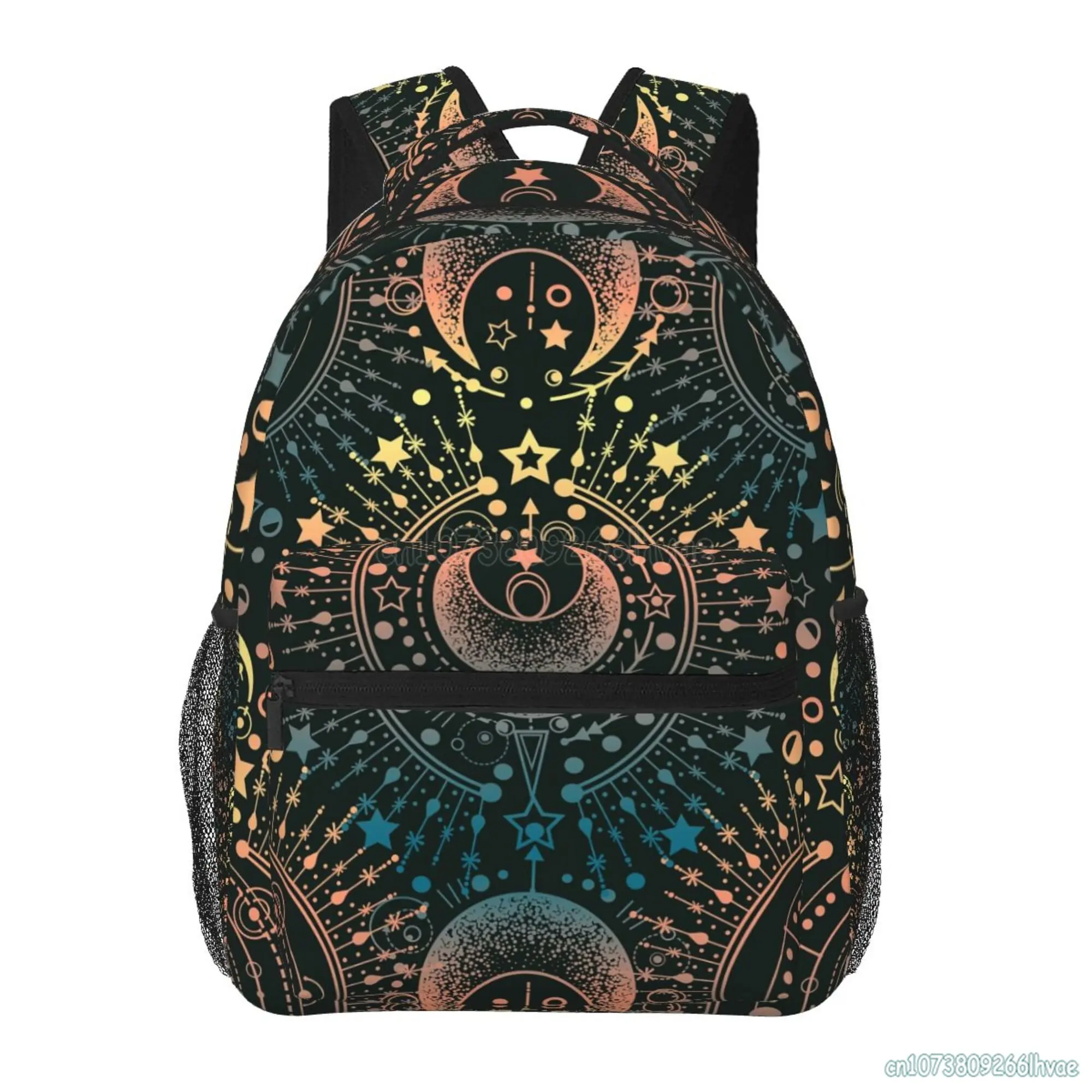 Moon & Star Alchemy Magical Backpack School Book Bags Student Laptop ...