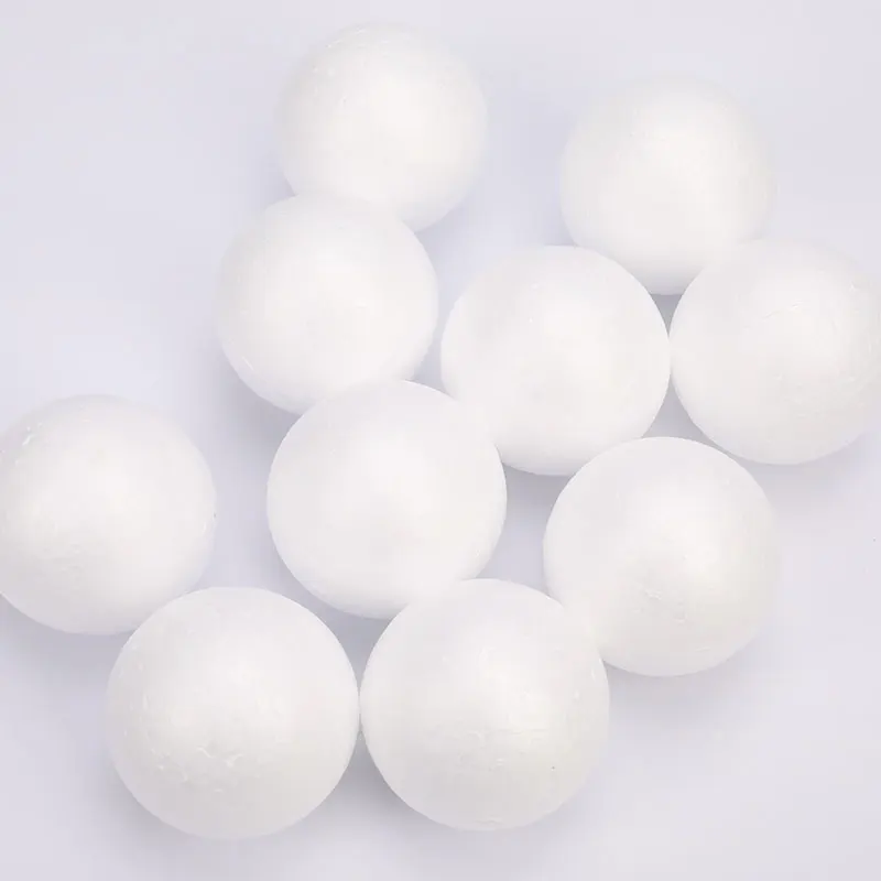 10-Pieces-8cm-7cm-Ball-Shaped-Styrofoam-Foam-Ornaments-DIY-Craft-Party ...