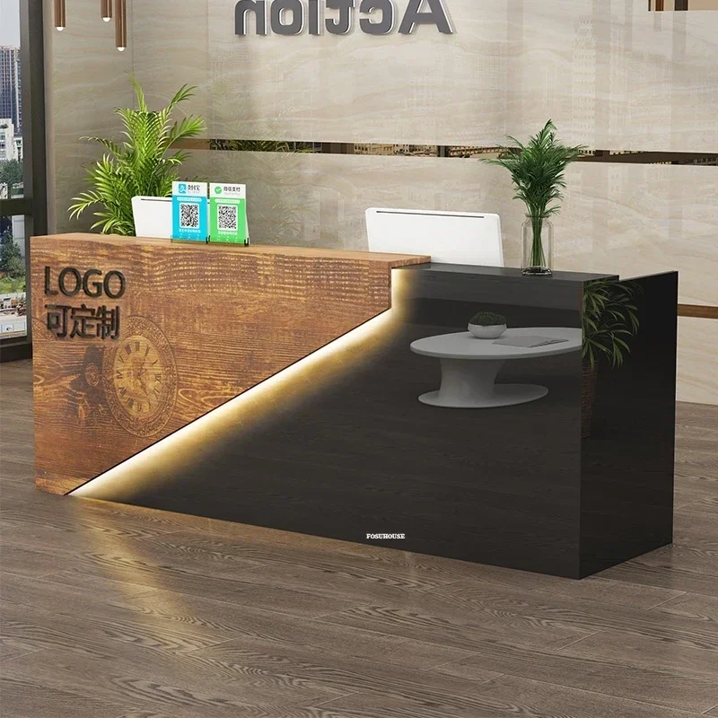 Company-Front-Reception-Desks-Office-Furniture-Bar-Table-Modern-Small ...