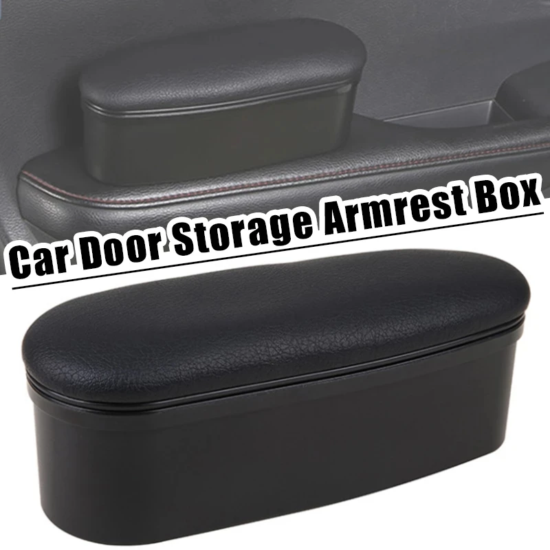Car-Door-Storage-Armrest-box-Leather-Auto-Interior-Part-organizer ...