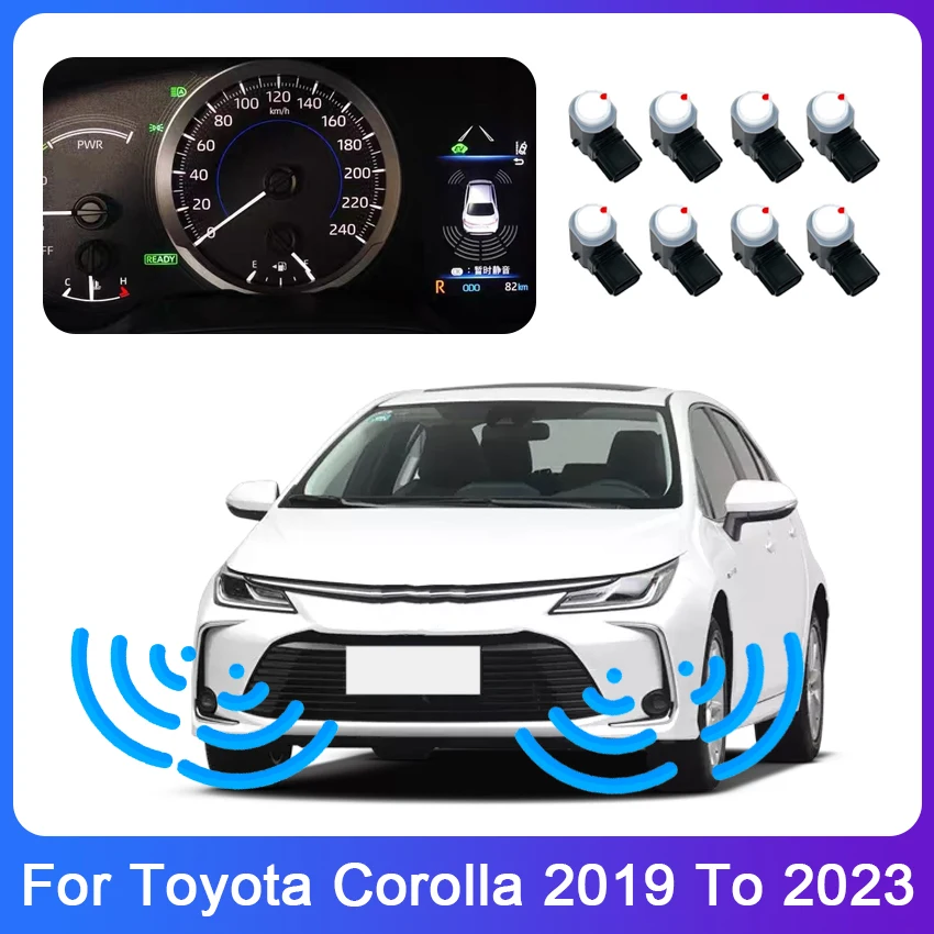 New-Original-Car-Parking-Sensor-Assistance-Backup-Radar-Buzzer-System ...