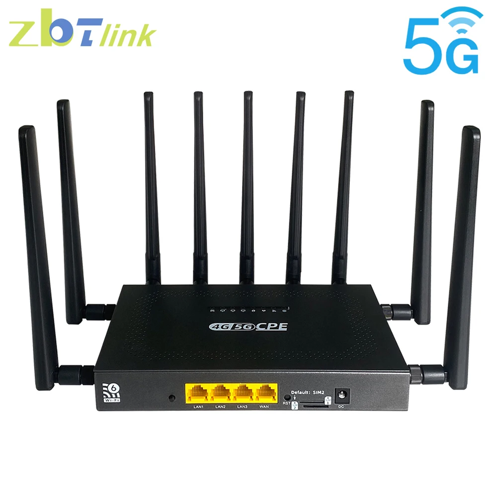 Zbtlink-Unlocked-5G-WIFI6-Router-Two-Sim-Card-3000Mbps-Wifi-5g-Modem ...