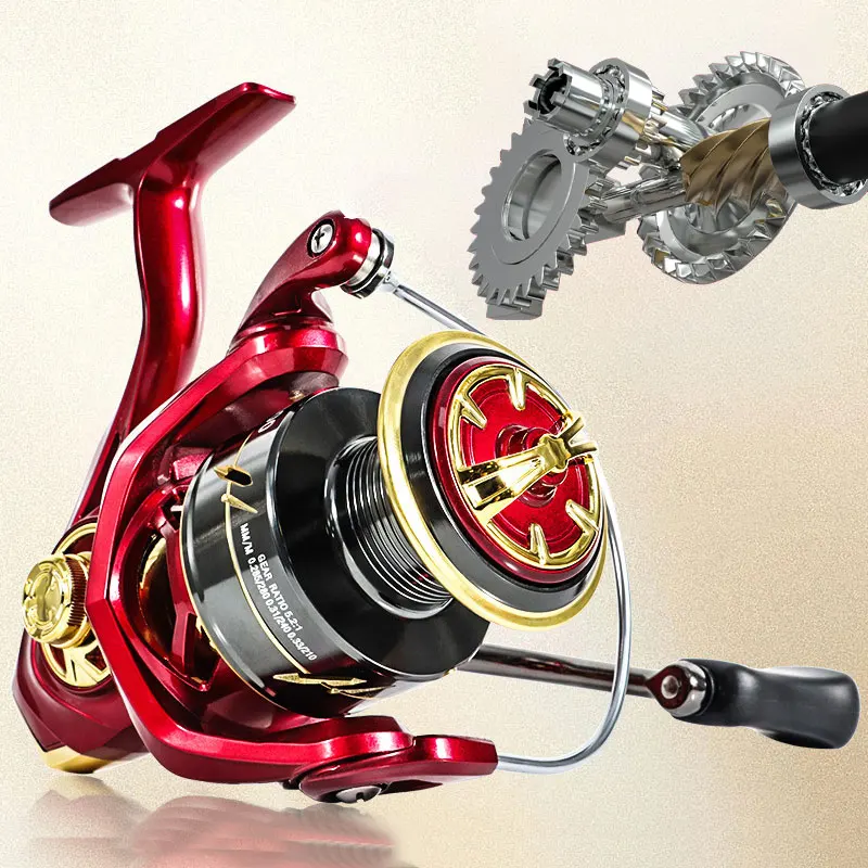 Spinning-Fishing-Reel-1000-2000-3000-4000-6000-High-Drags-Saltwater ...