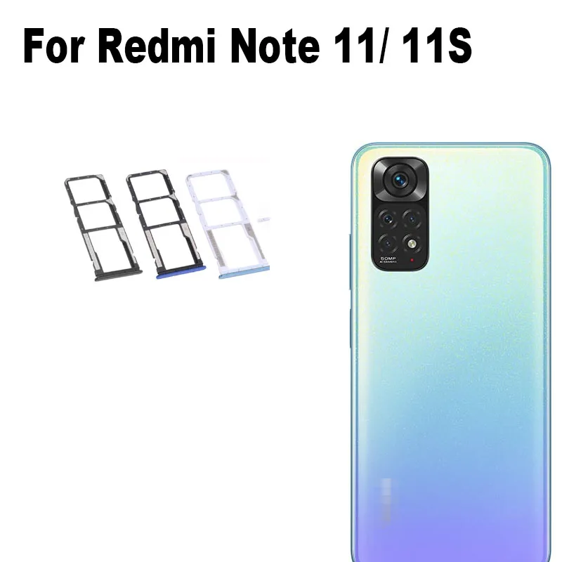 Original-New-For-Xiaomi-Redmi-Note-11-11S-Sim-Card-Tray-Slot-Holder ...