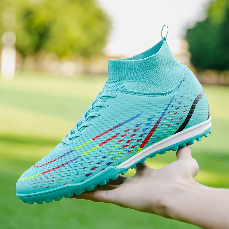 Original-Men-Soccer-Shoes-AG-TF-Youth-Football-Boots-Breathable ...