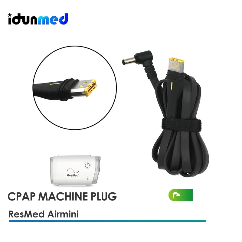 CPAP-Battery-Cord-Cable-DC5521-Plug-Supply-For-AirMini-Machine ...