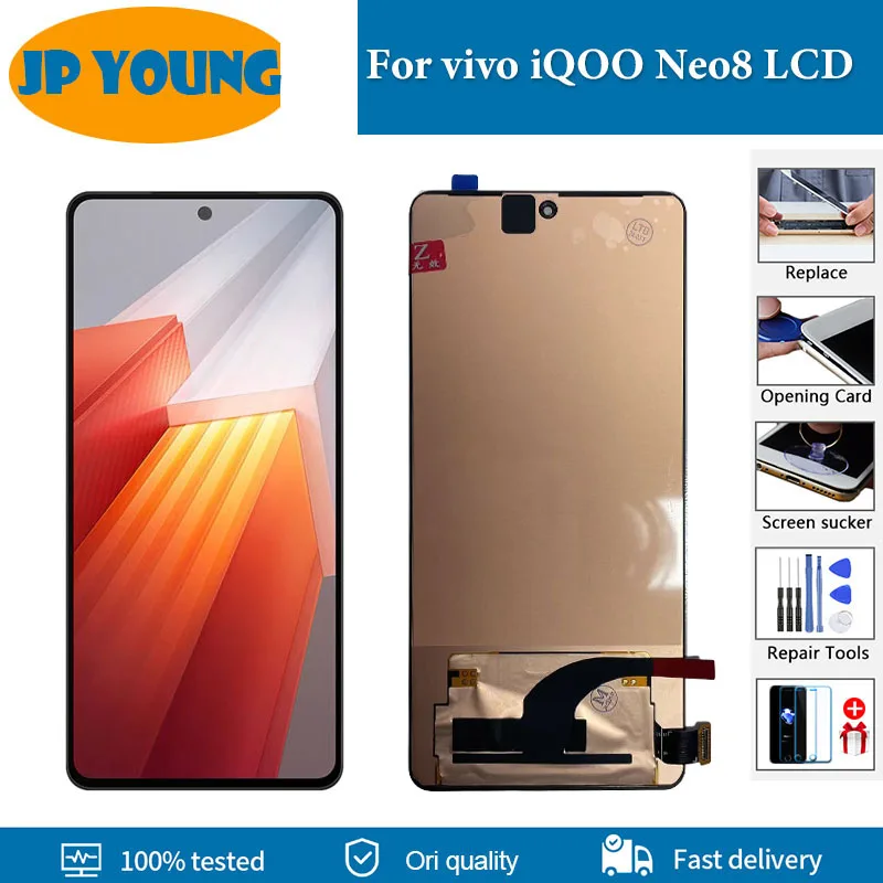 6-78-Original-AMOLED-For-vivo-iQOO-Neo8-LCD-Display-Touch-Screen ...