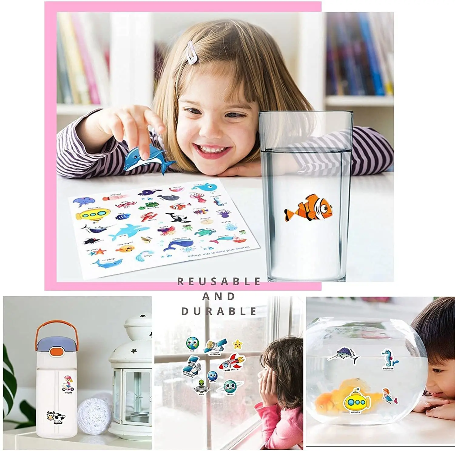 Reusable Sticker Scene Book – Kids N More