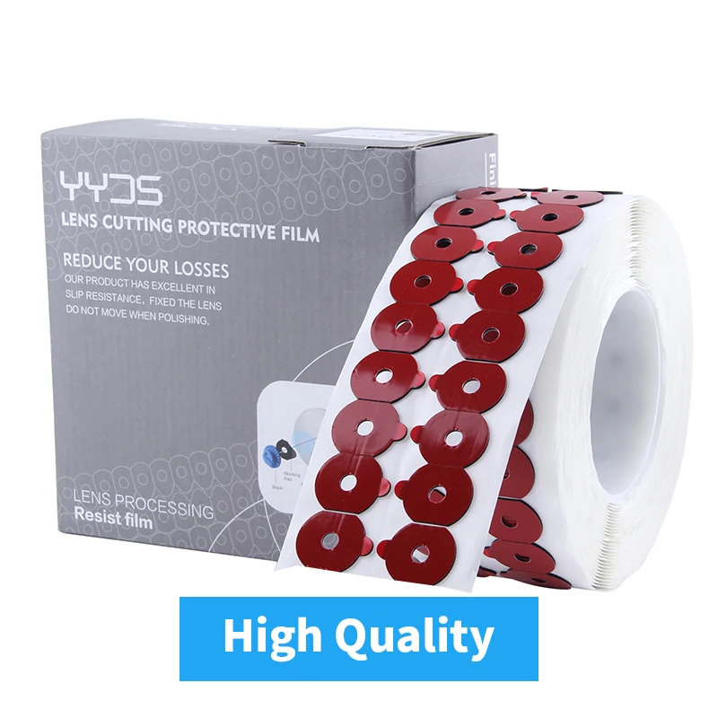 High-Quality-Double-sided-Sticker-Pastilles-For-Lens-Adhesives-Tape-Red ...