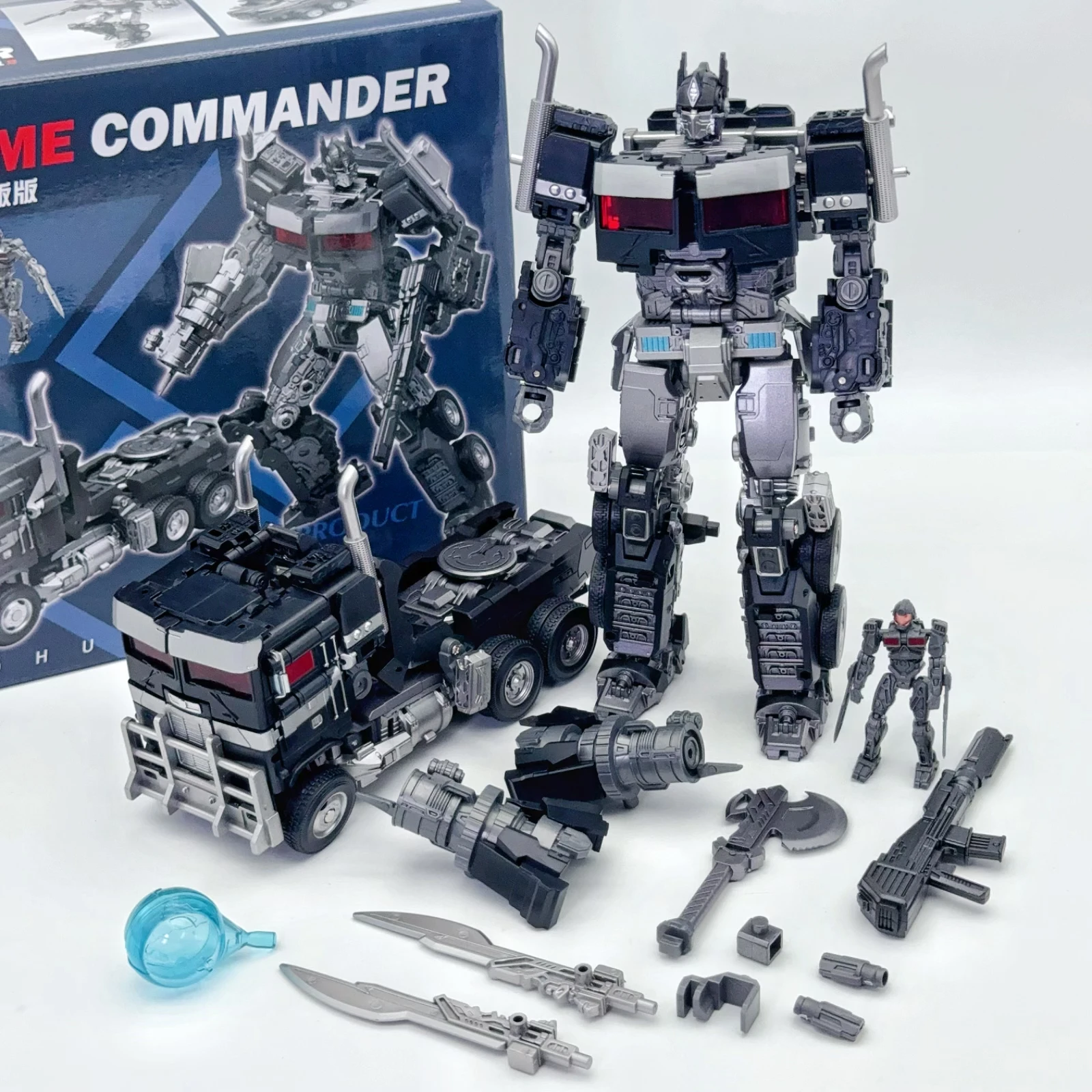 MHZ-TOYS-Transformation-MHM-01B-MHM01B-Black-O-P-COMMANDER-20CM-KO ...