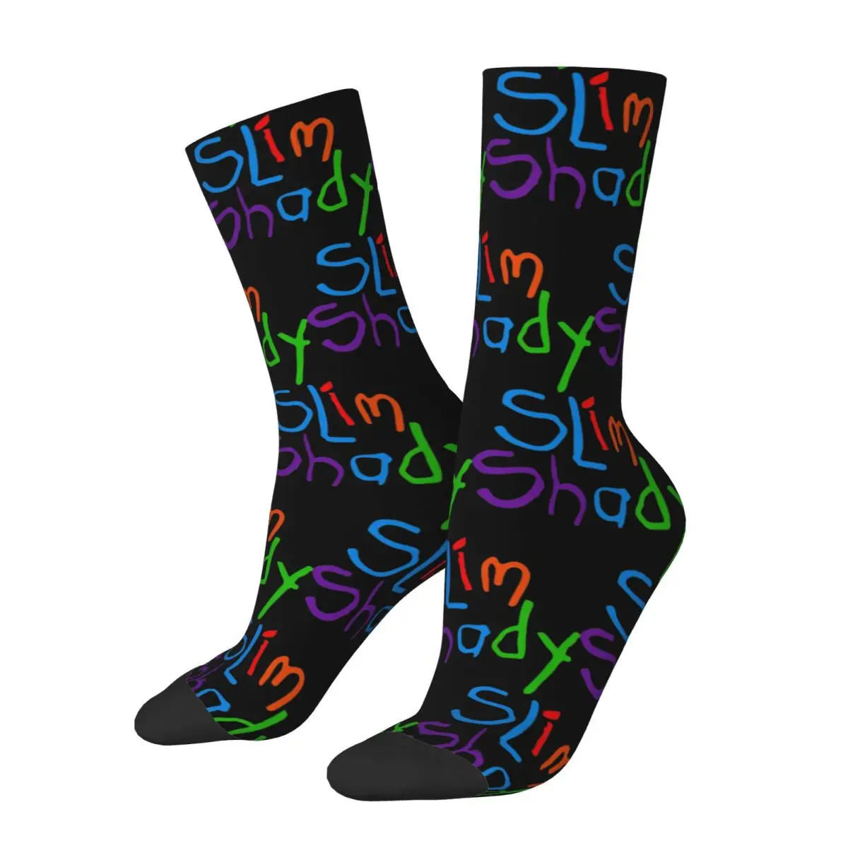 Couple Socks Slim And Shady Eminem Stockings Autumn Casual Breathable ...