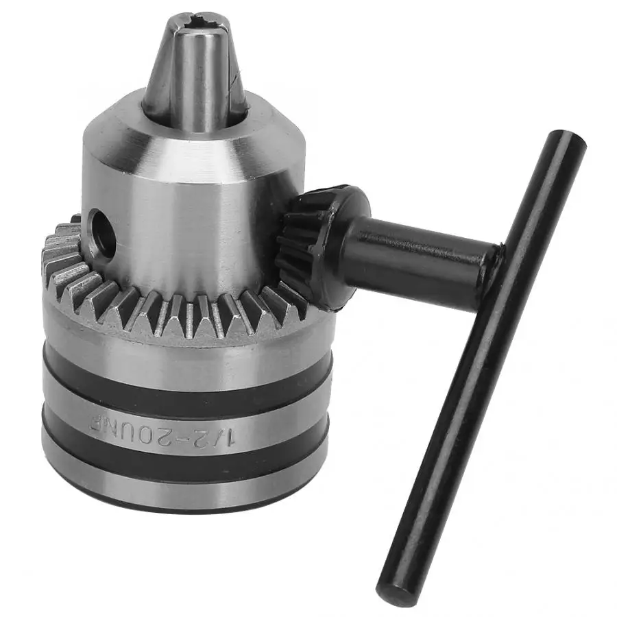 3-jaw Key Type Drill Chuck 3-16mm Clamping Range 1/2-20unf Taper ...