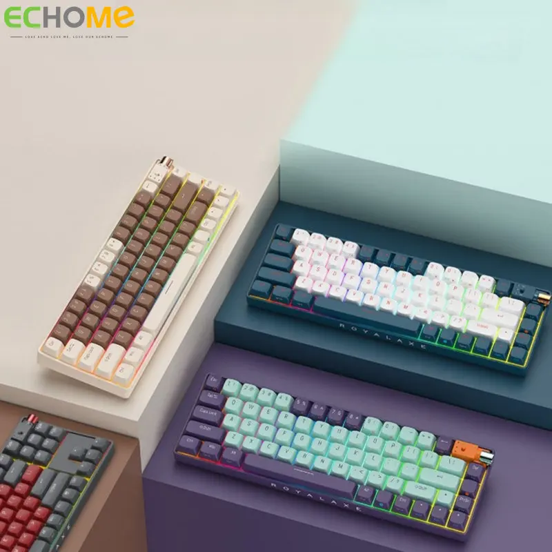 ECHOME-Mechanical-Keyboard-Wiredless-Keyboard-for-Esports-2-4G ...