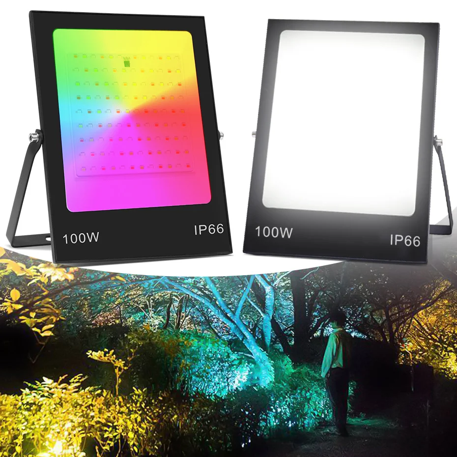 Led-schijnwerper-Rgb-AC220V-30W-50W-100W-200W-Schijnwerper-Kleur ...