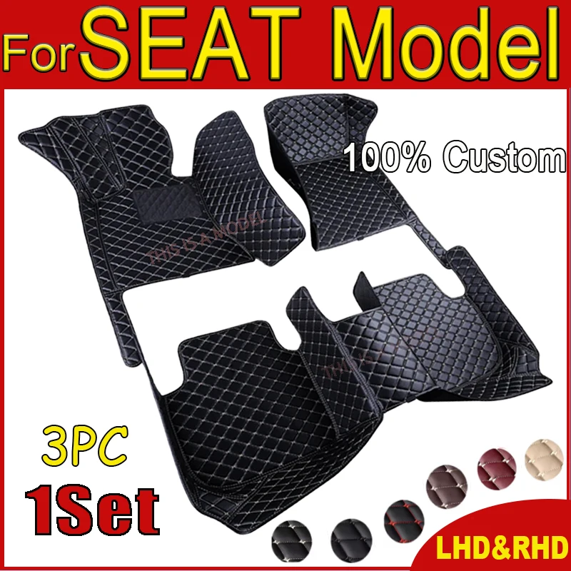 Car floor mats for SEAT Ateca Altea Arona ibiza Leon Toledo Tarraco ...