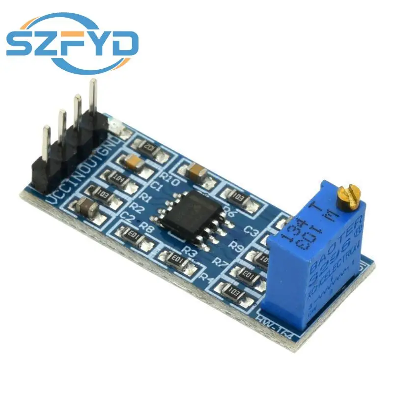 LM358 100 Times Gain Signal Amplification Module Operational Amplifier ...