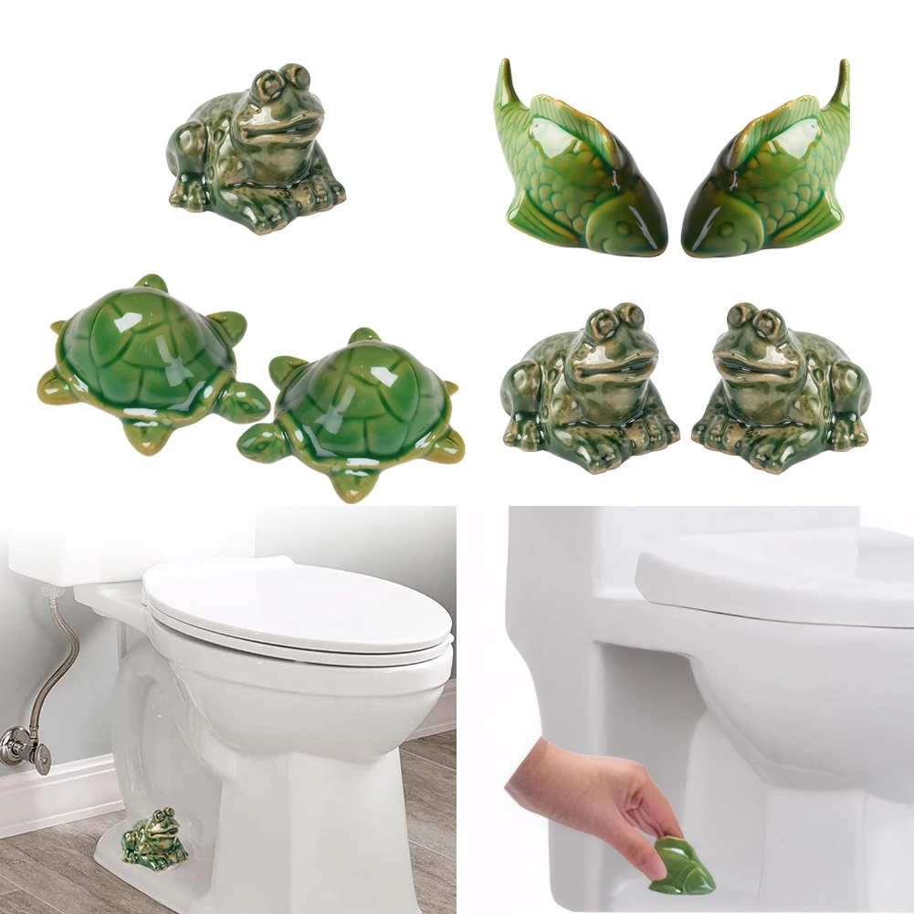 Frog-Fish-Turtle-Toilet-Bolt-Covers-Easy-Installation-Toilet-Floor-Bolt ...