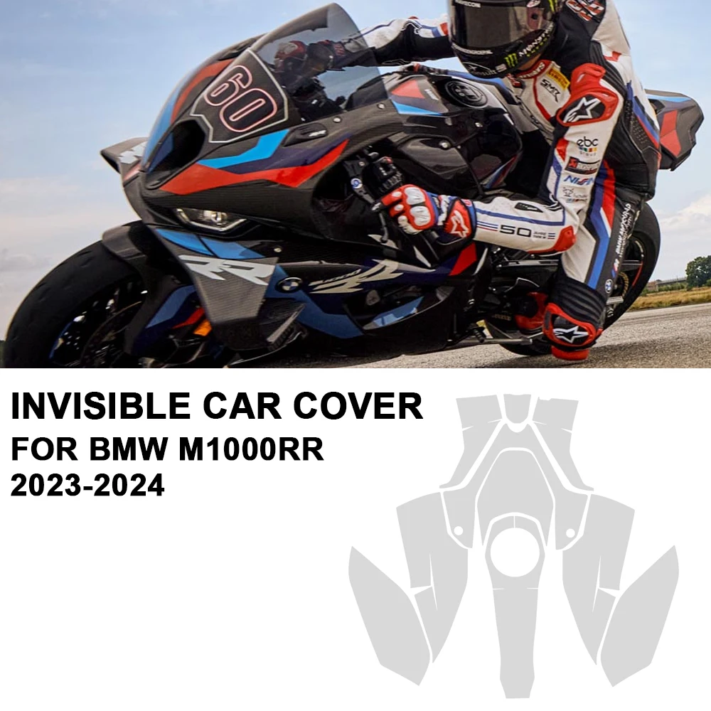 2023+ For BMW M1000RR PPF Accessories Invisible TPU Protective Film ...