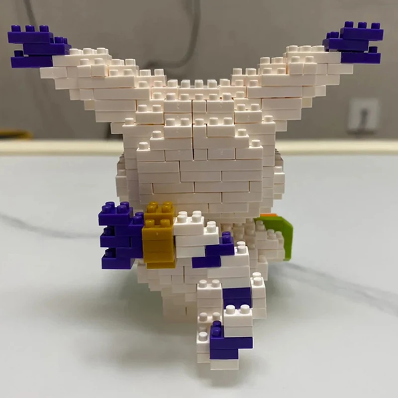 Minecraft Pixel Grid Digimon Gatomon