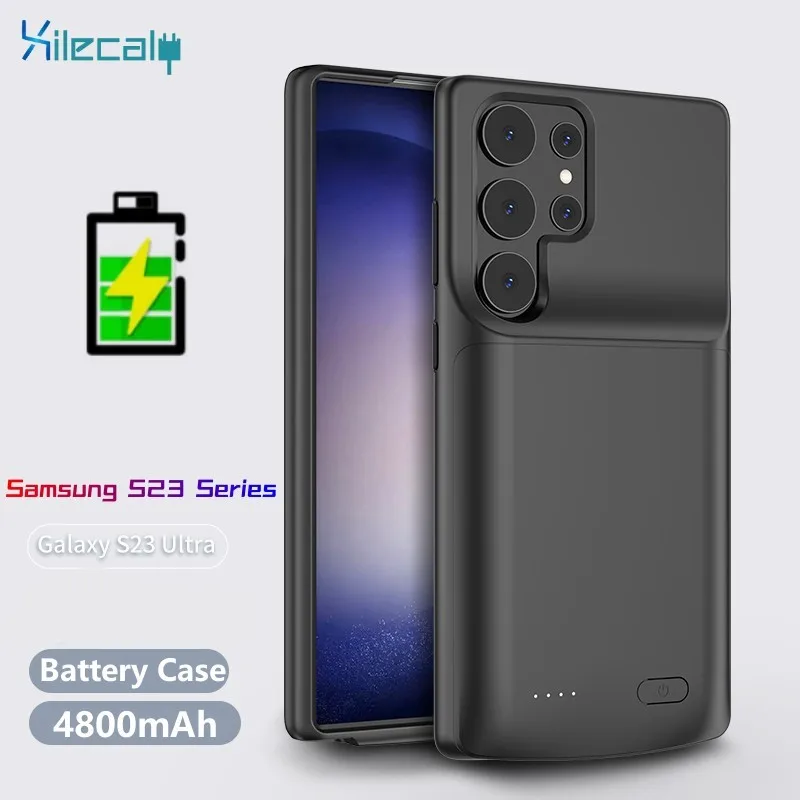 Battery Charger Case For Samsung Galaxy S23 S22 S21 Ultra Plus Battery Case Power Cases S23 ...