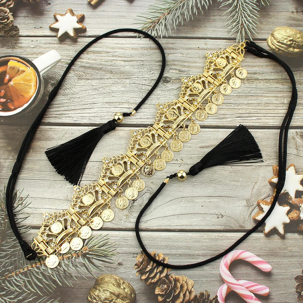 Neovisson Algeria High Quality Jewelry Hand Rope Belt Caftan Tassels ...