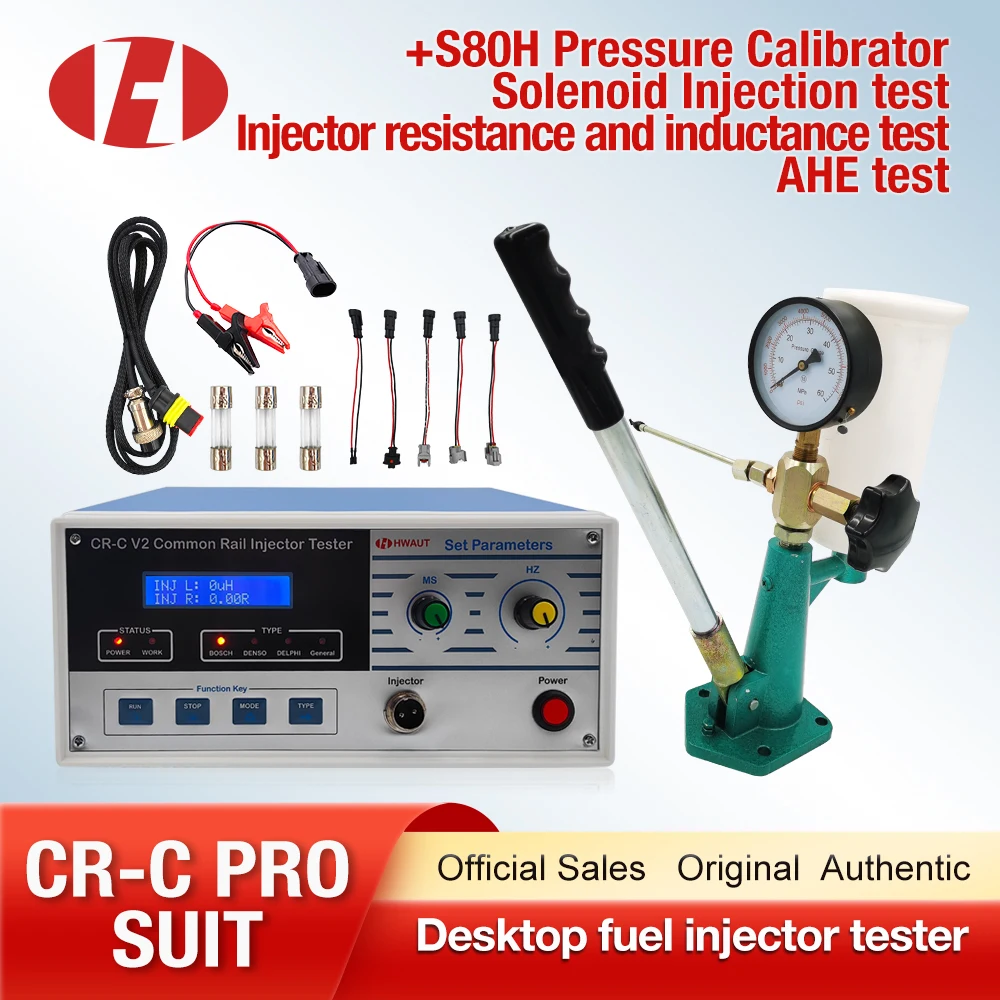 Diesel Electromagnetic CR C Common Rail Injector Tester S80H Fuel ...