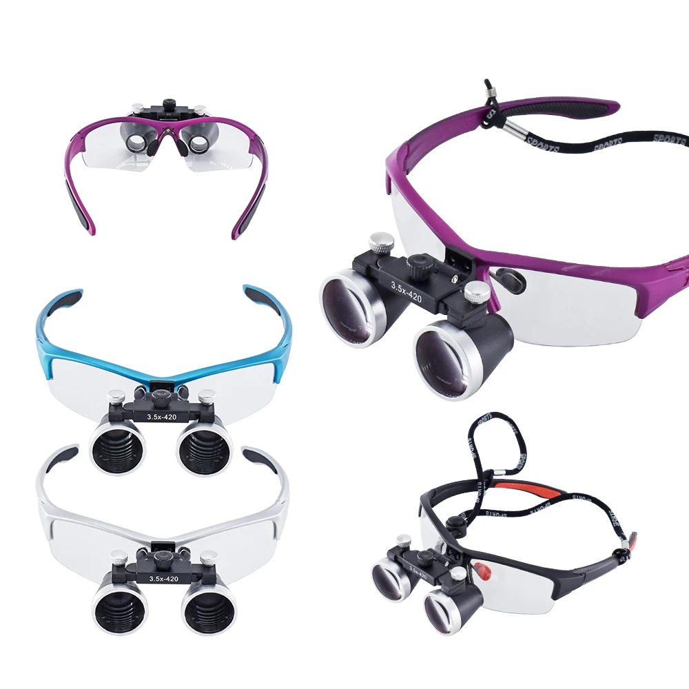 Lupa-cir-rgica-binocular-dental-lupa-Opera-o-m-dica-Lupas-3-5X-Amplia-o ...