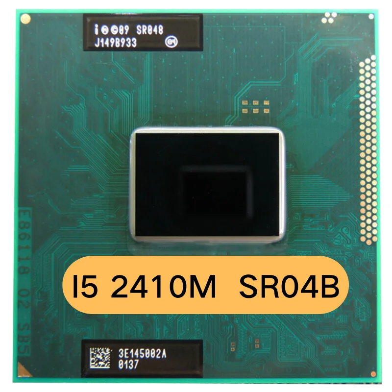Intel core I5 2410M i5 2410m sr04b 2.3ghz processadores de notebook portátil processador de cpu ...