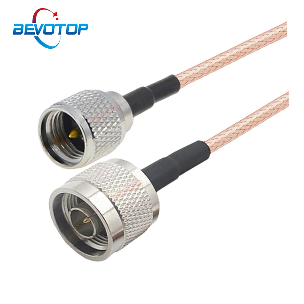 Bevotop Low Loss Rf Coaxial Cable Connector Coax Wire Rg316 N Male To ...