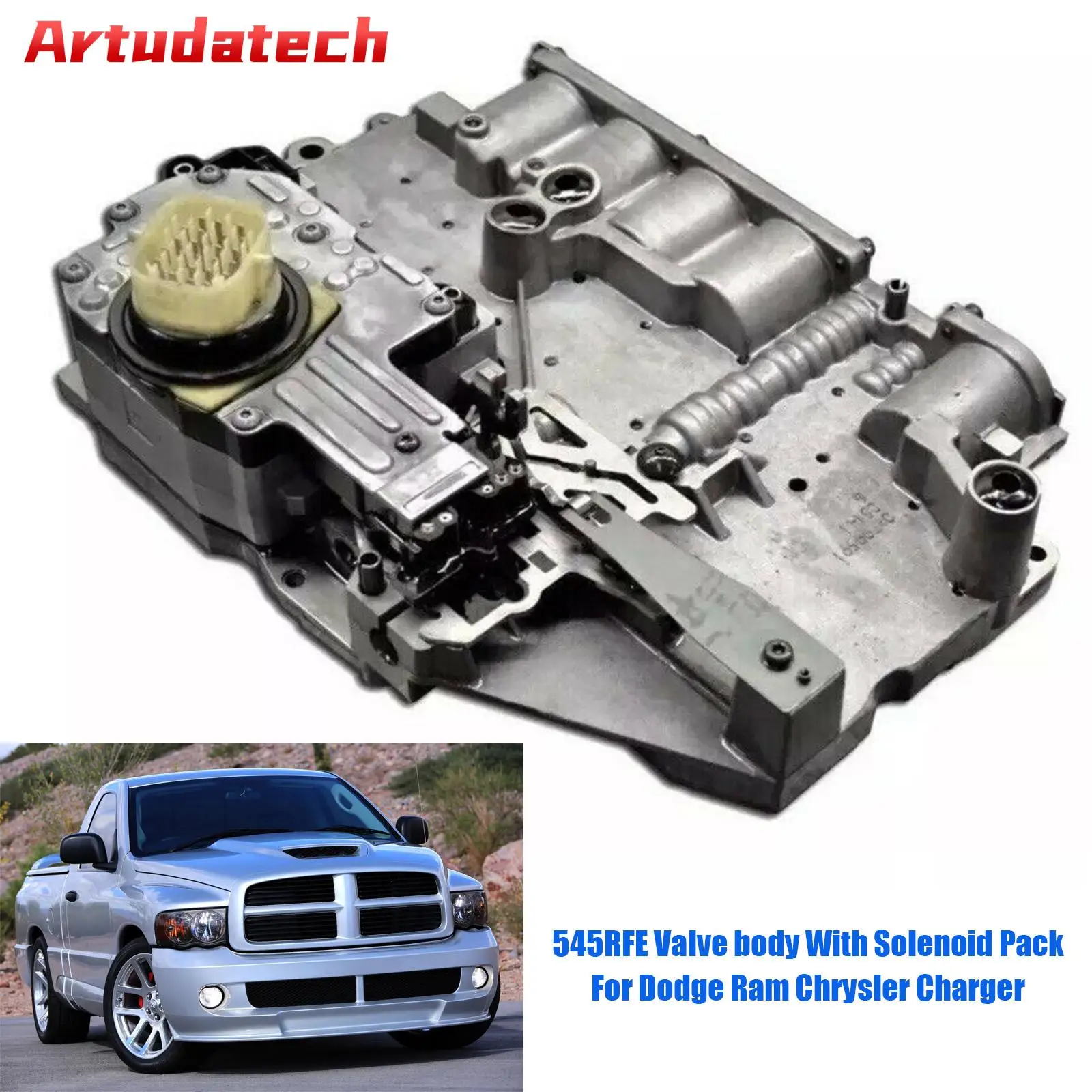 Artudatech-545RFE-Valve-body-With-Solenoid-Pack-For-Dodge-Ram-Chrysler ...