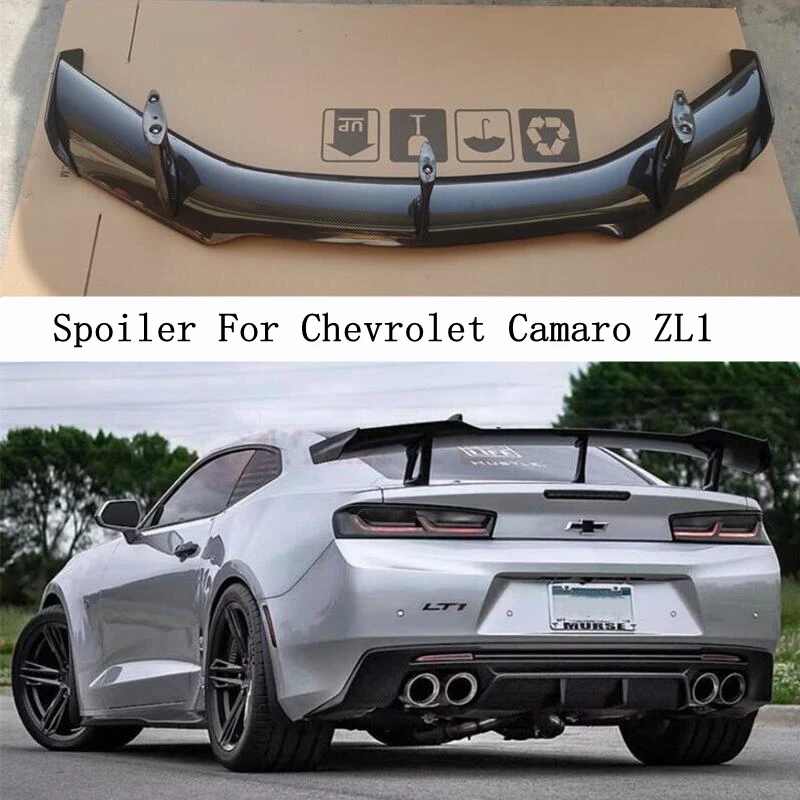 Real Carbon Fiber Spoiler For Chevrolet Camaro ZL1 2016 2017 2018 2019 ...