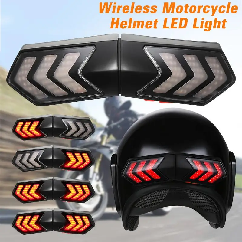 Motorcycle-Helmet-Wireless-LED-Safety-Brake-Stop-Turn-Signal-Light ...