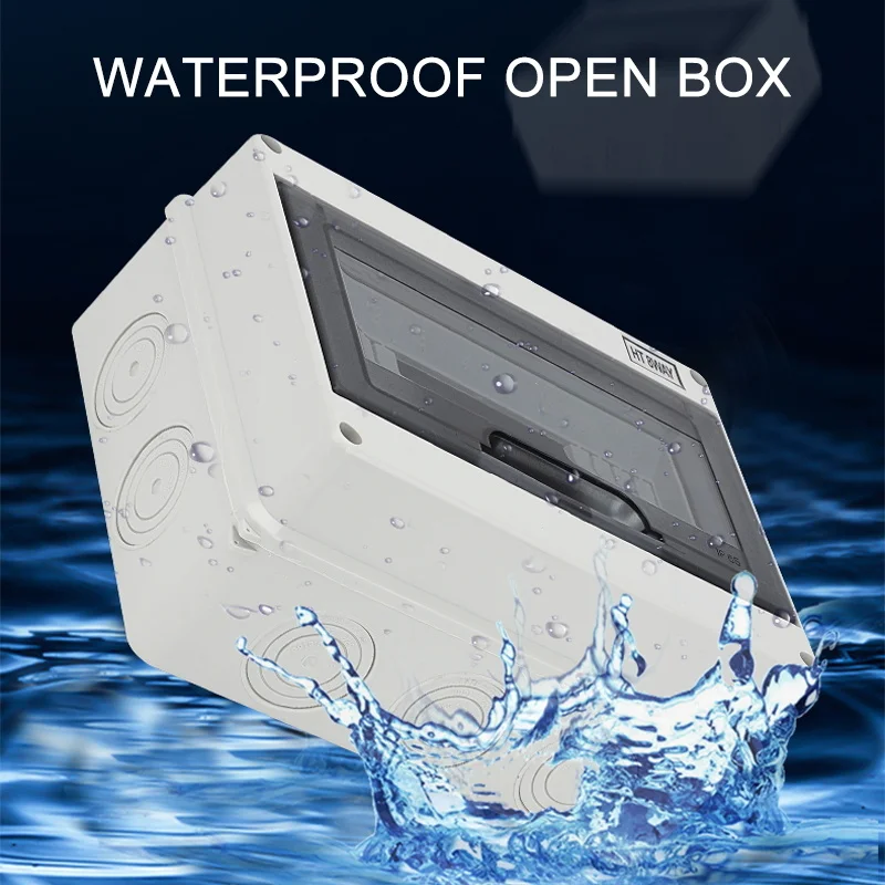 Waterproof-plastic-electrical-distribution-box-8-way-enclosure-box ...